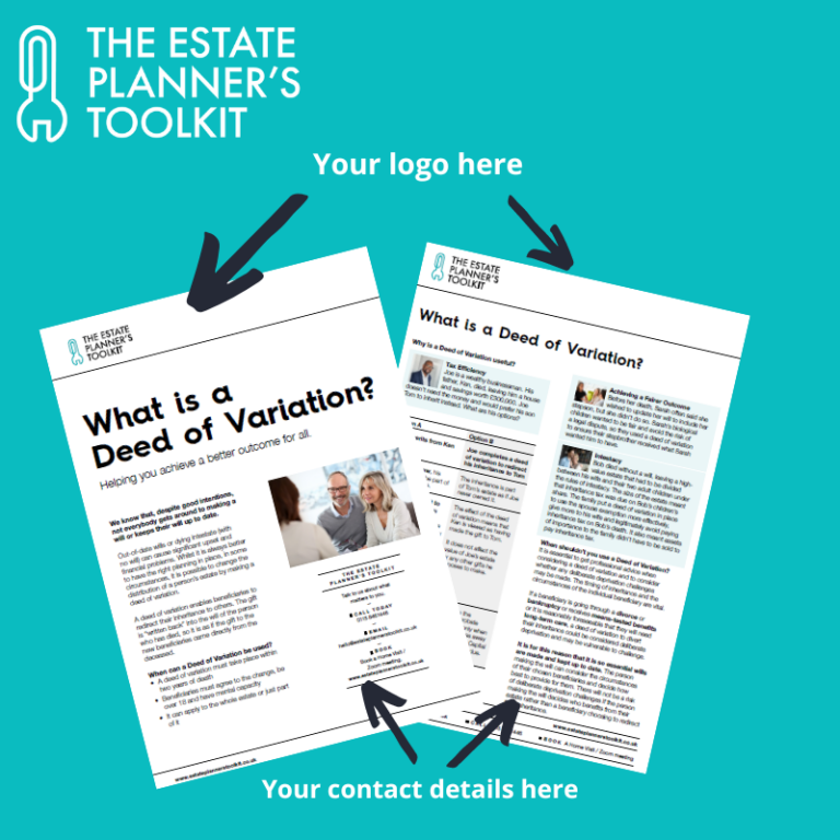 Deed of Variation | Estate Planners Toolkit